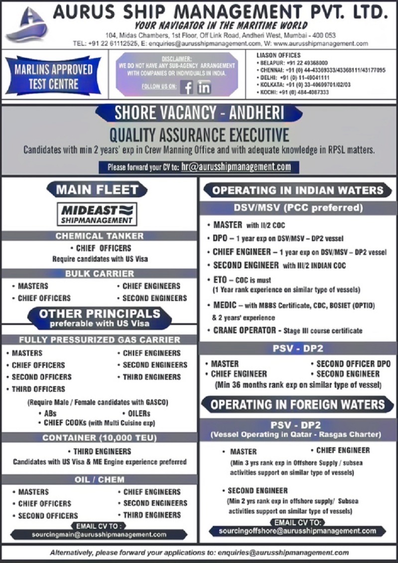 Jobships - Urgent Jobs