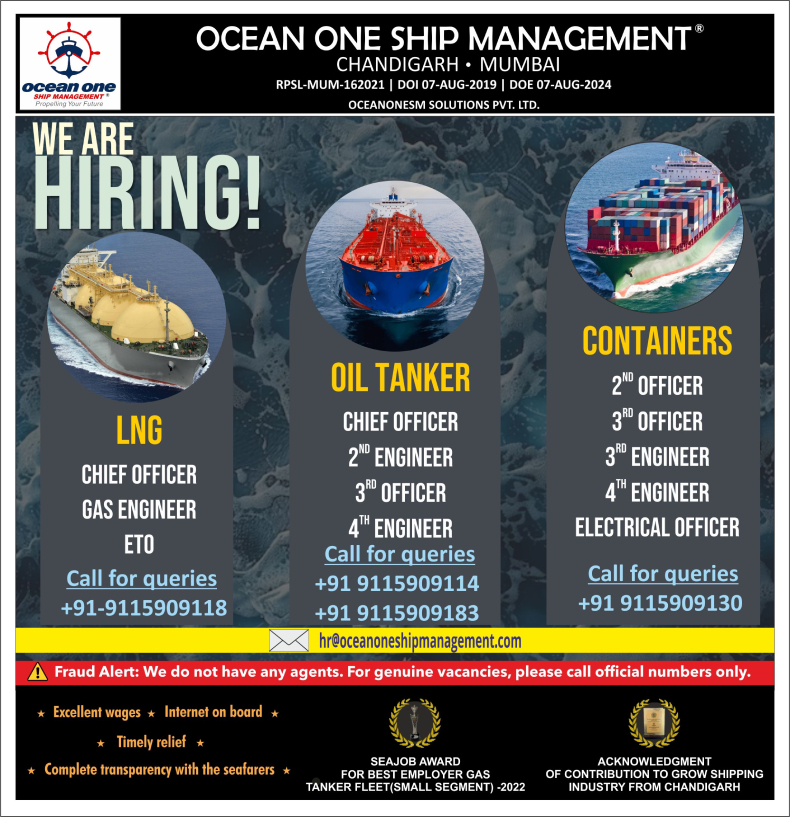 Oceanone Ship Management.