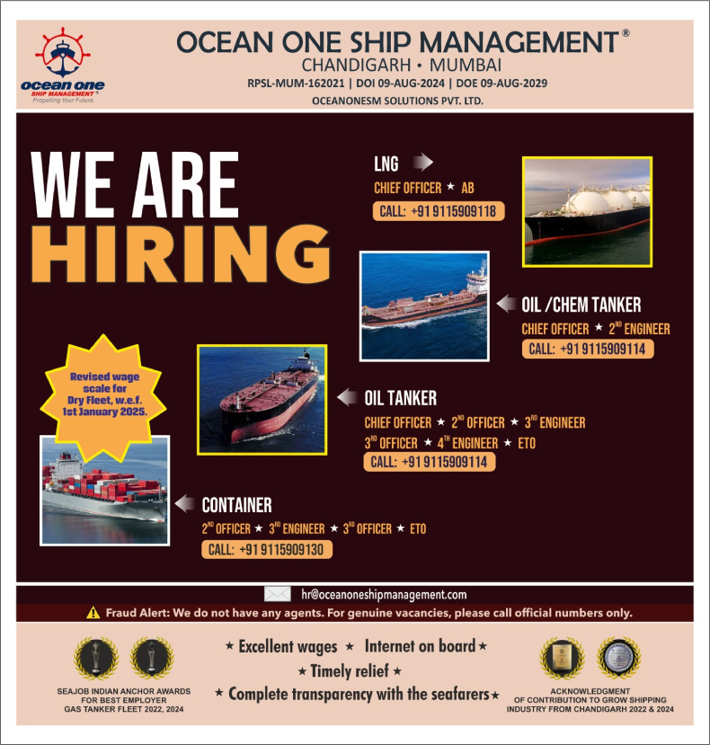 Oceanone Ship Management.