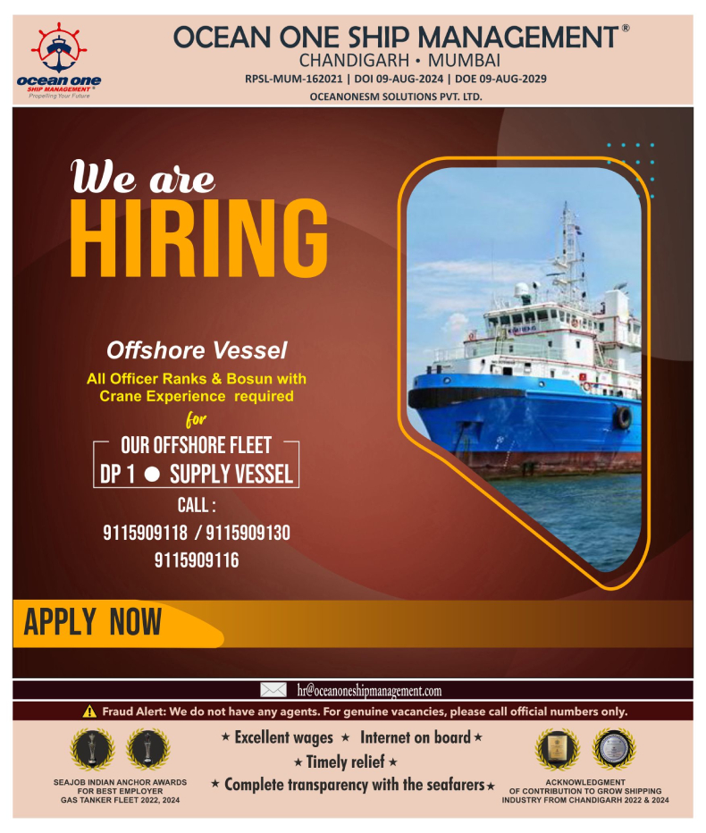 Oceanone Ship Management.