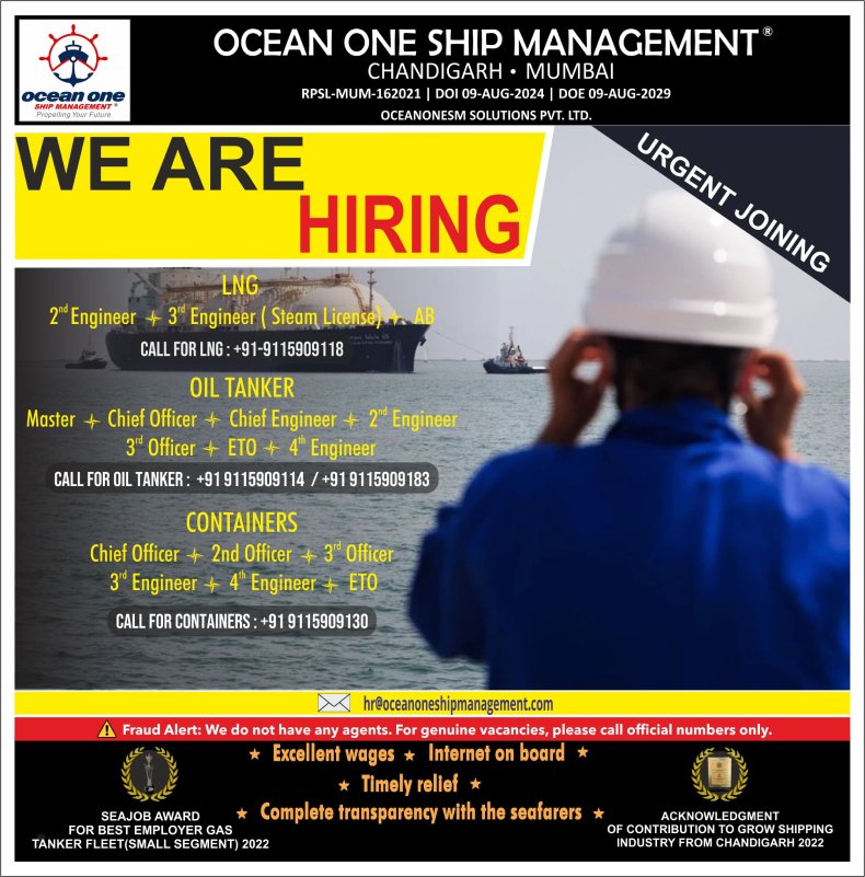 Oceanone Ship Management.