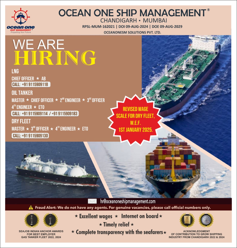 Oceanone Ship Management.