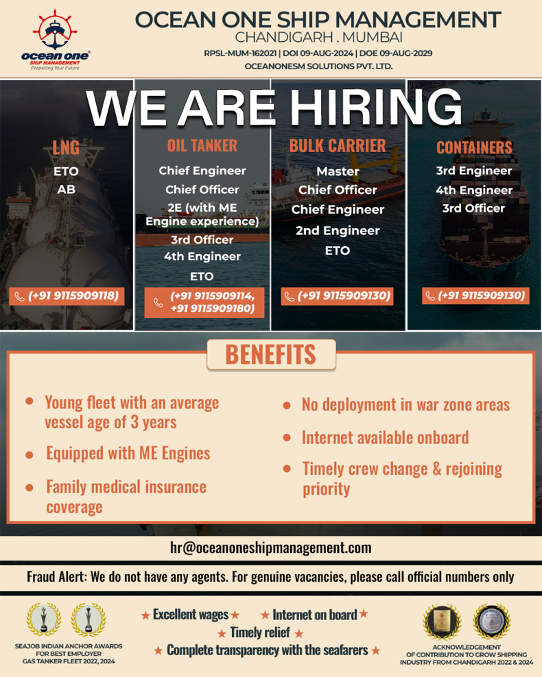 Oceanone Ship Management.