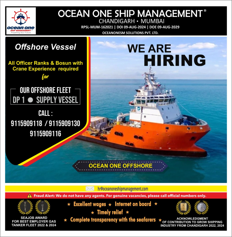 Oceanone Ship Management.