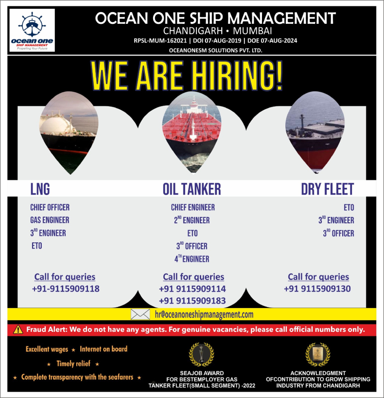 Oceanone Ship Management.
