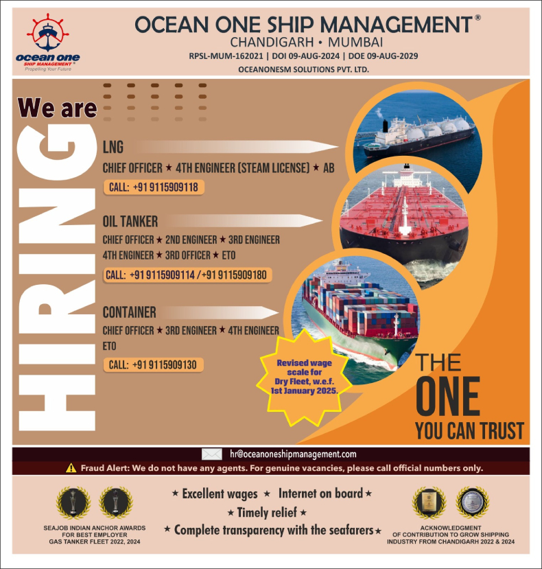 Oceanone Ship Management.