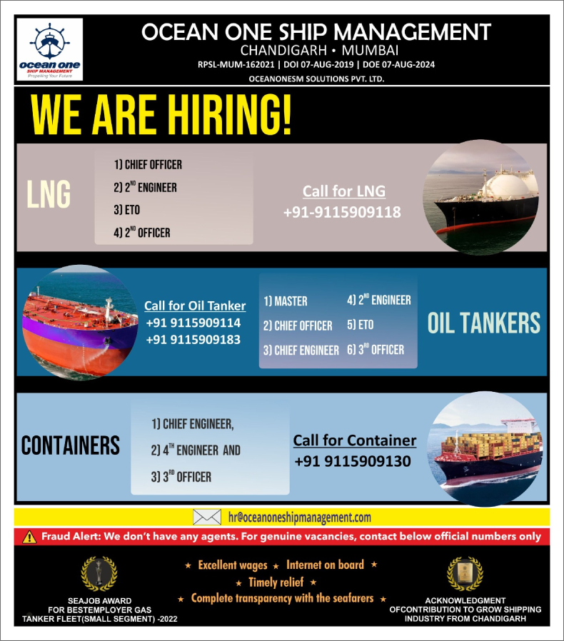 Oceanone Ship Management.