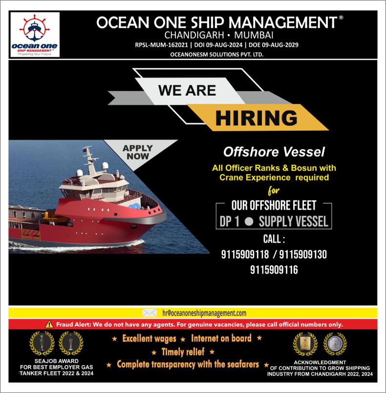 Oceanone Ship Management.