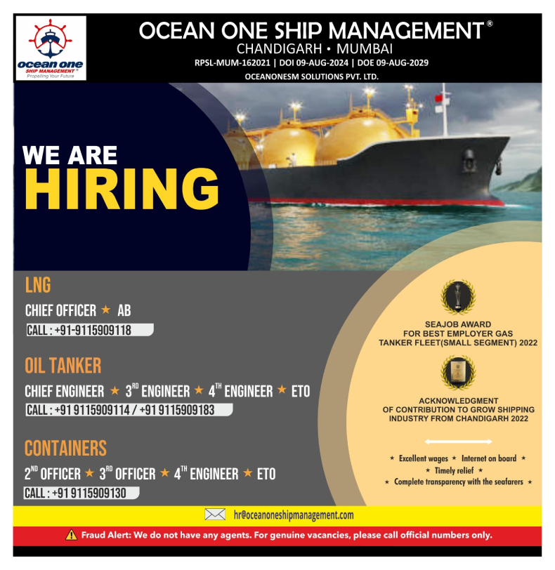 Oceanone Ship Management.