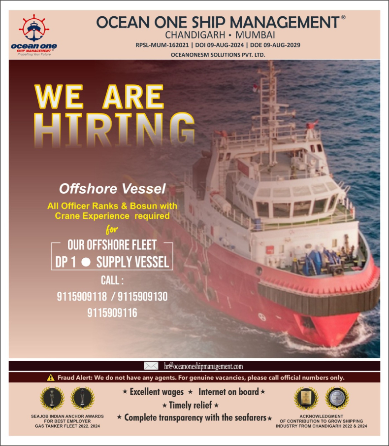 Oceanone Ship Management.