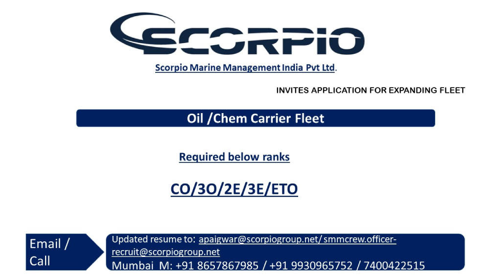 Scorpio Marine Management (I) Pvt. Ltd.